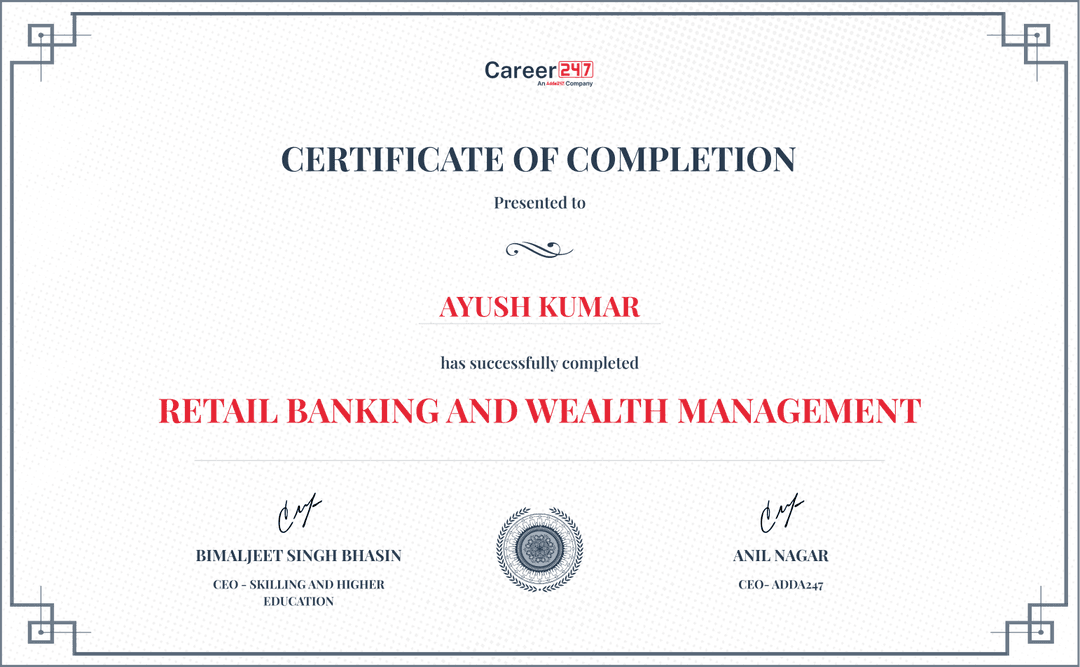Banking and Wealth Management Course